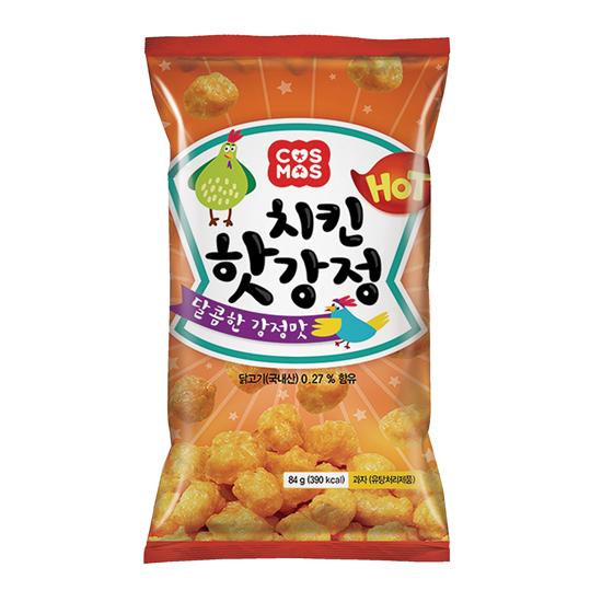 ktown4u.com : [COSMOS] Chicken Hot Gangjeong Snzck 84g*1EA